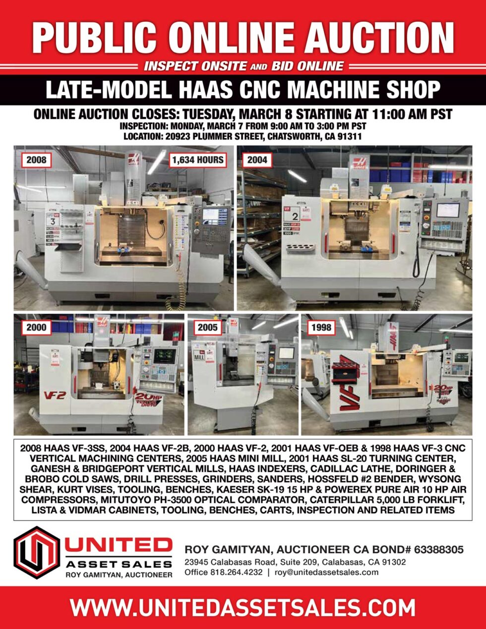 CURRENT AUCTIONS | United Asset Sales