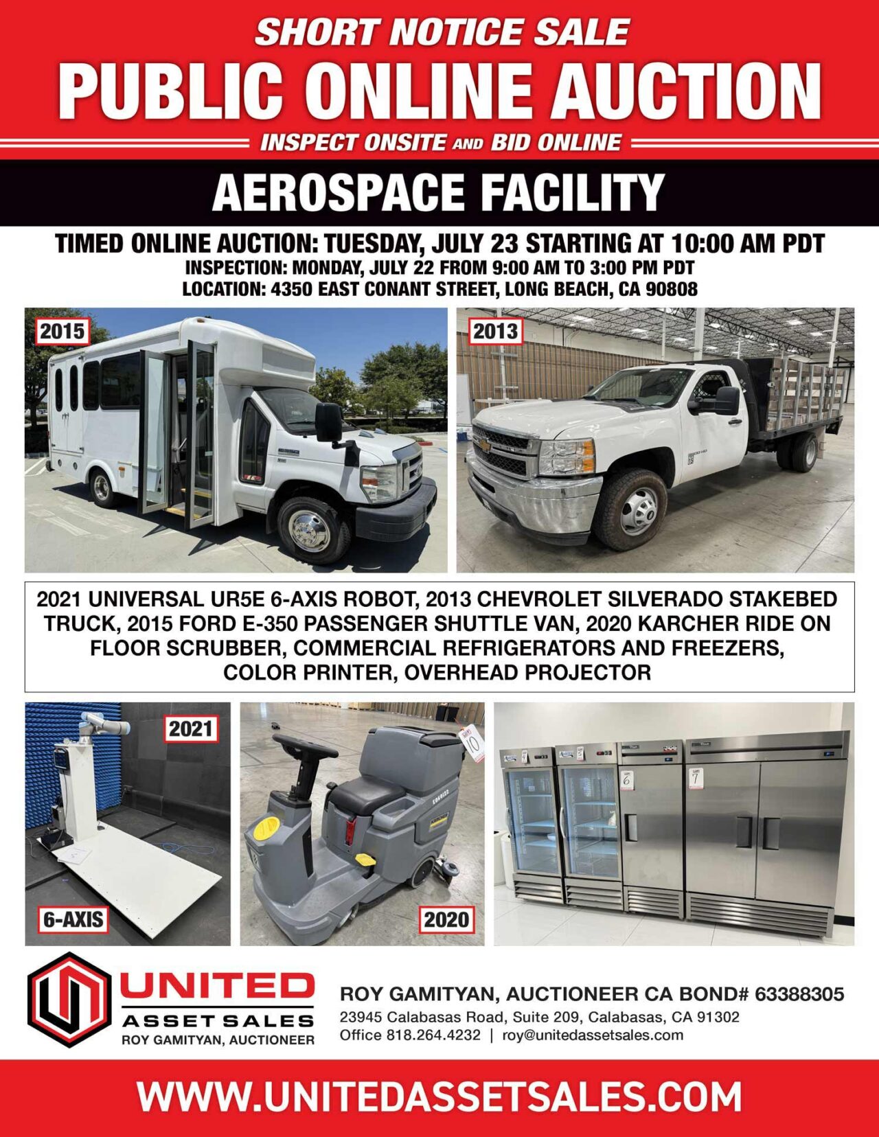 CURRENT AUCTIONS | United Asset Sales